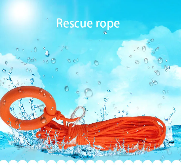 Rescue Throw Rope Bag Gun Gloves Lighting Safety Line Descending Buoy ...
