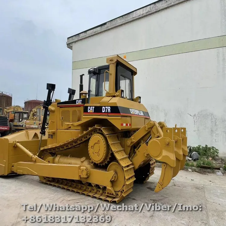 Cheap Price Used Bulldozers,Used Cat D6r D6h D7r D7h Crawler Tractor/ Bulldozer For Sale - Buy ...