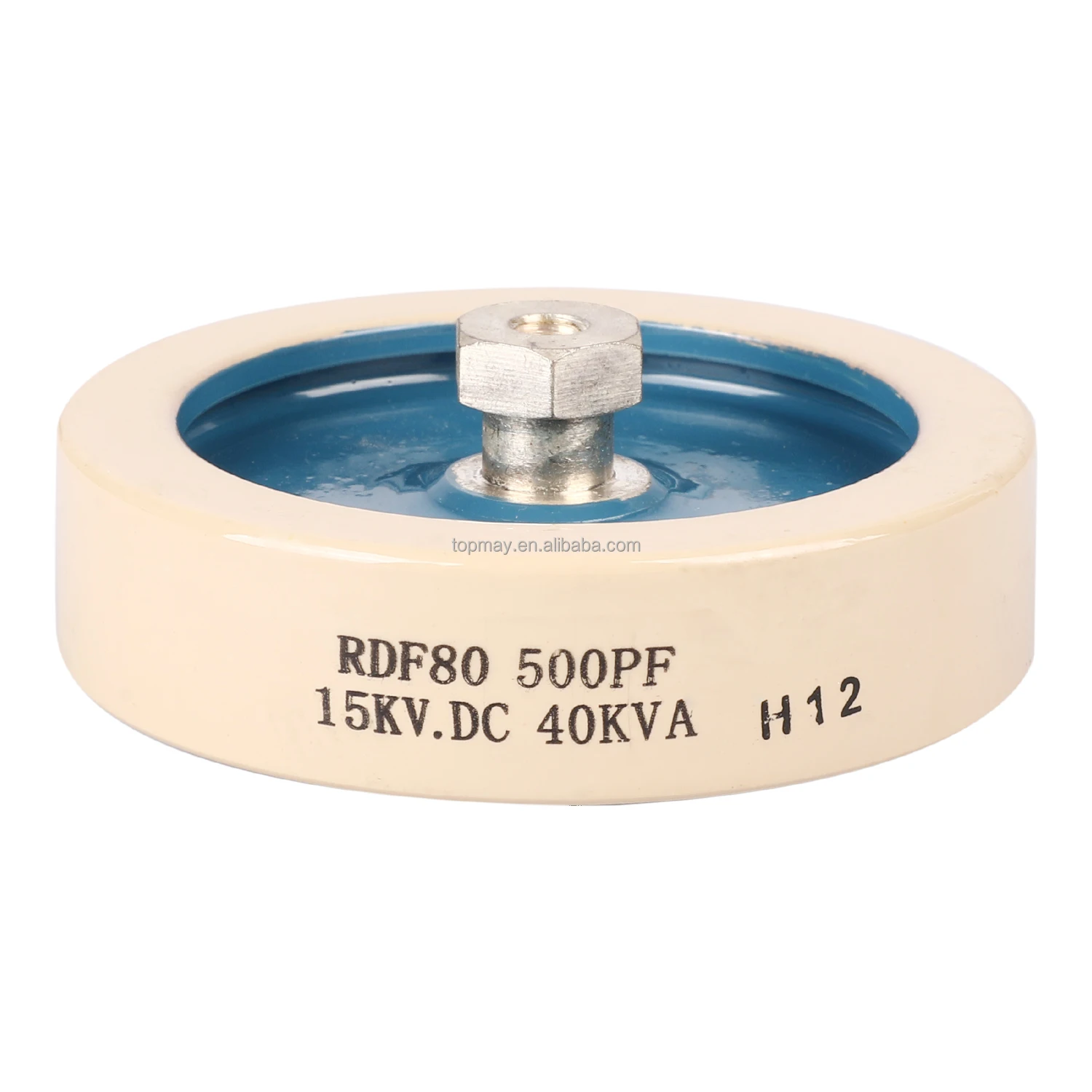 Condensador cerámico CCG81 500PF 15KV 40kva Condensador cerámico de ...