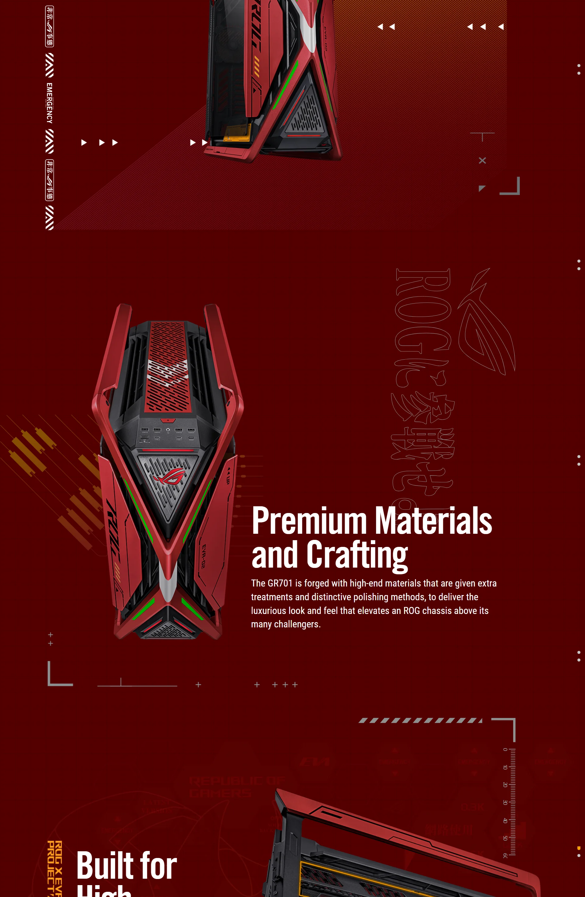 Rog Hyperion Eva 02 Edition Diy Gaming Computer Case 