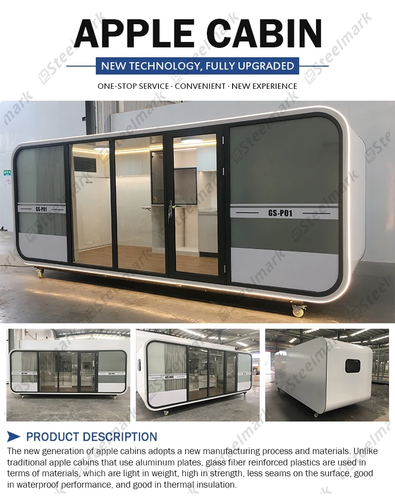 Container House Prefabricated Outdoor Room Mobile Home Modular House ...