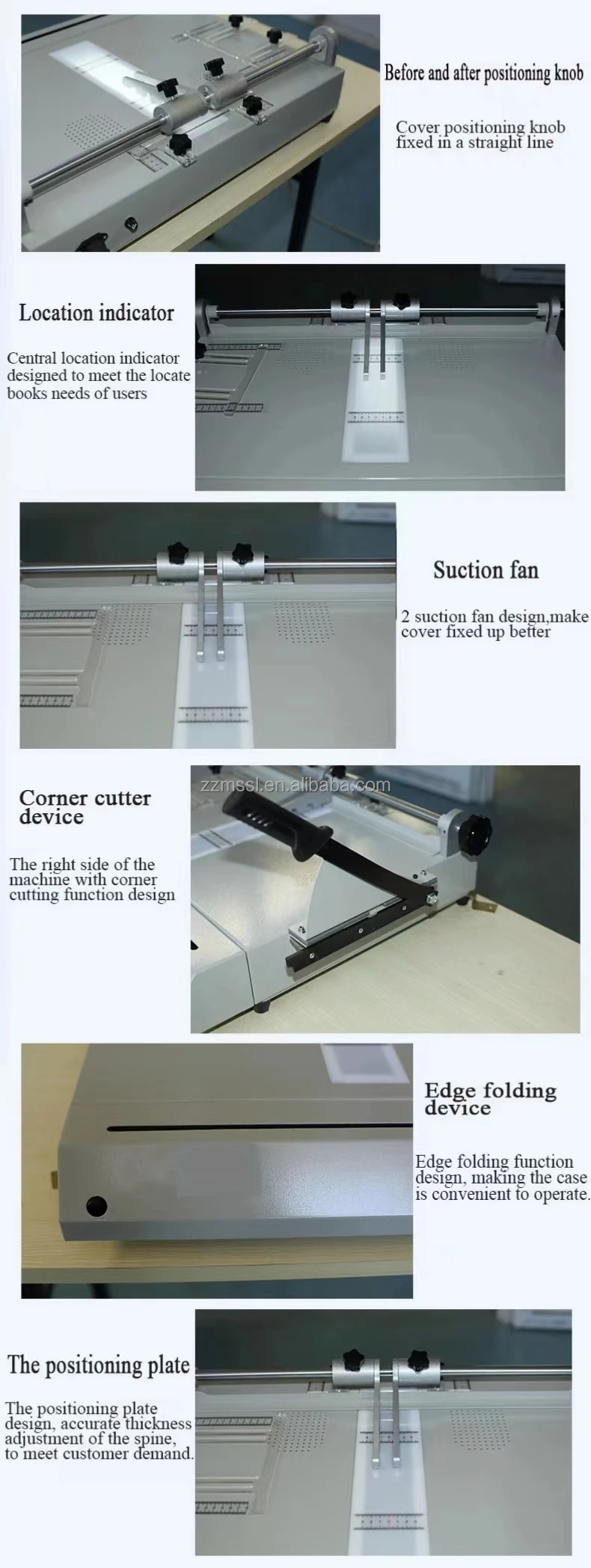 A4 Size Electric Central Positioning Manual Album Recipe Dictionary ...