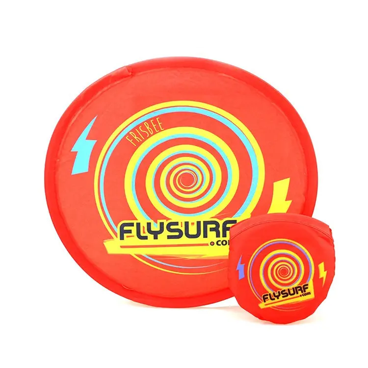 Foldable Nylon Hand Fan Promotional Foldable Flying Disc/fan ...