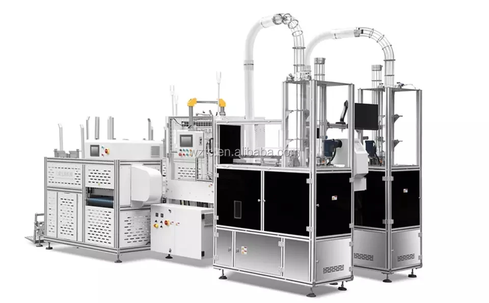 Automatic Paper Cup Packing Machine with Labeler - TINCHIN