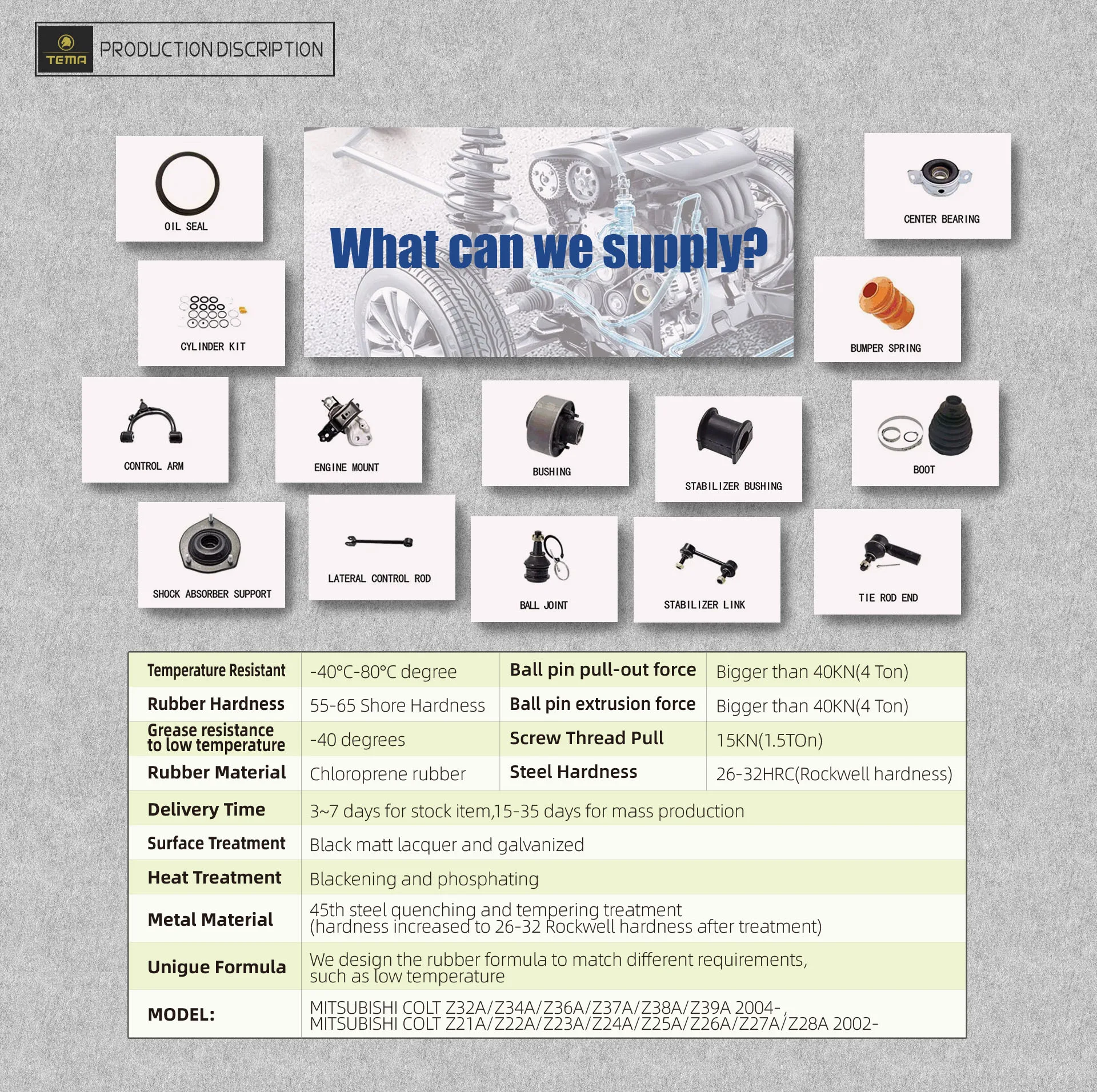 Toyota Hiace Wheel Hub Bolt Auto Parts Suspension 90942-02047 ...