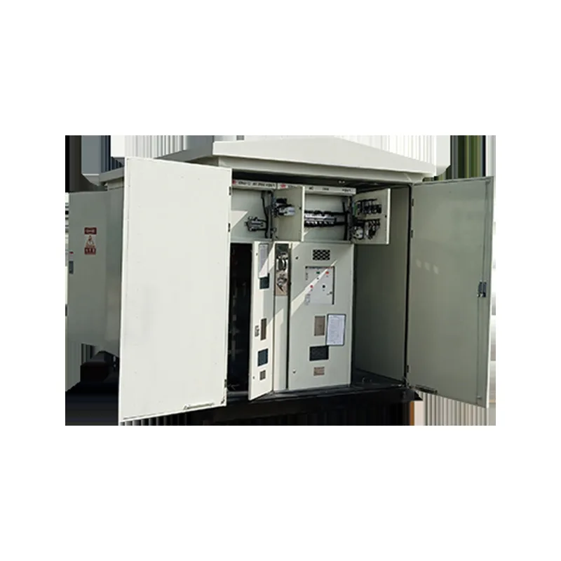 Outdoor Power Distribution Transformer Compact Box - Buy Step-down Oil ...