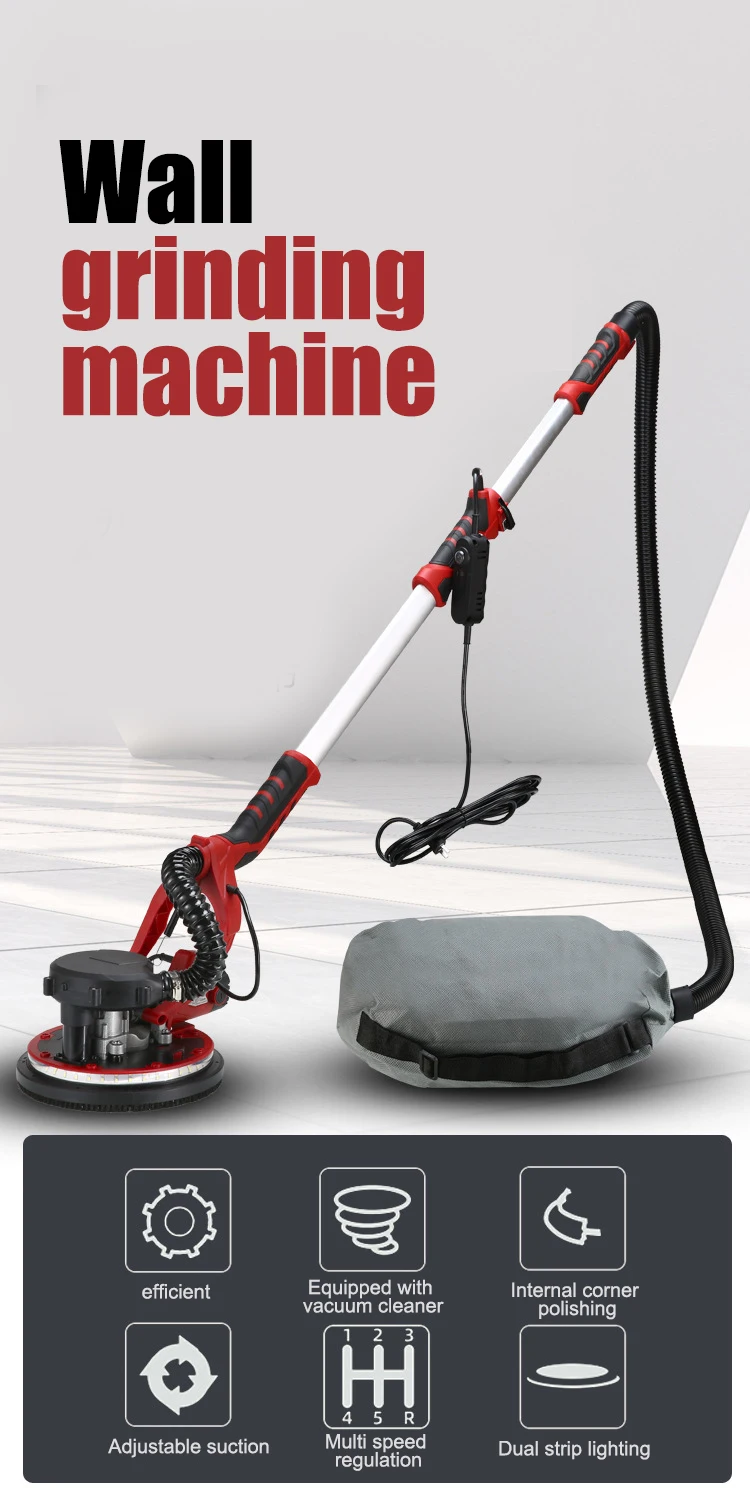 1250w Powerful 7 Variable Speed Wall Sander Electric Drywall Sander ...