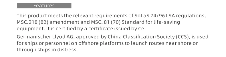 SOLAS Line Throwing Appliance - CE/CCS Certified Marine Safety Product ...