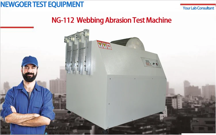 ASTM D6770 Ribbon Webbing Abrasion Testing Machine - Hex Bar Method