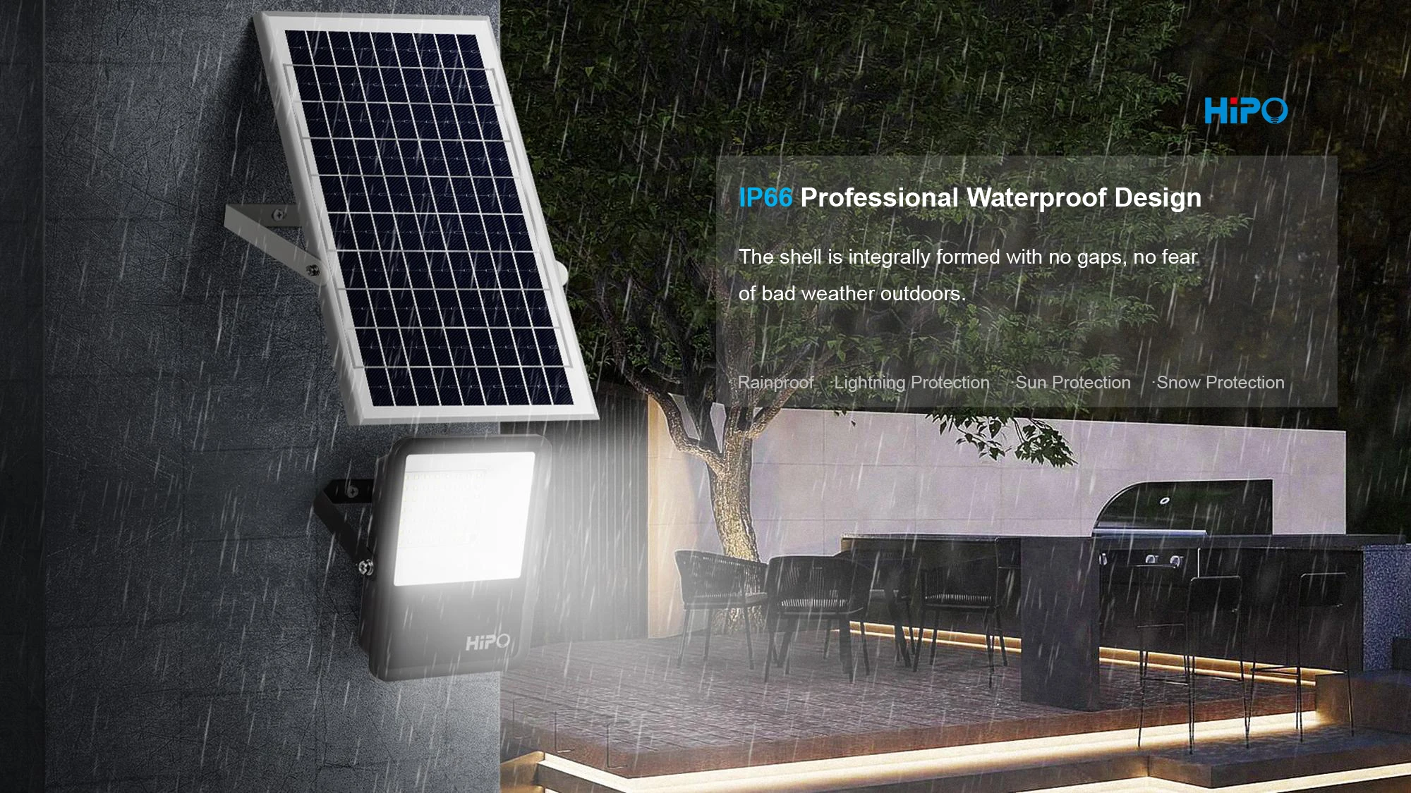 Hipo Monocrystalline Solar Panels - Reliable Garden Lights