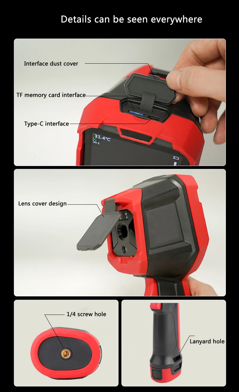 UNI-T Uti320e Infrared Thermal Imaging Camera - High Res