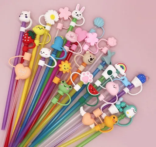 Wholesale Cartoon Animals Straw Toppers - Sustainable & Durable