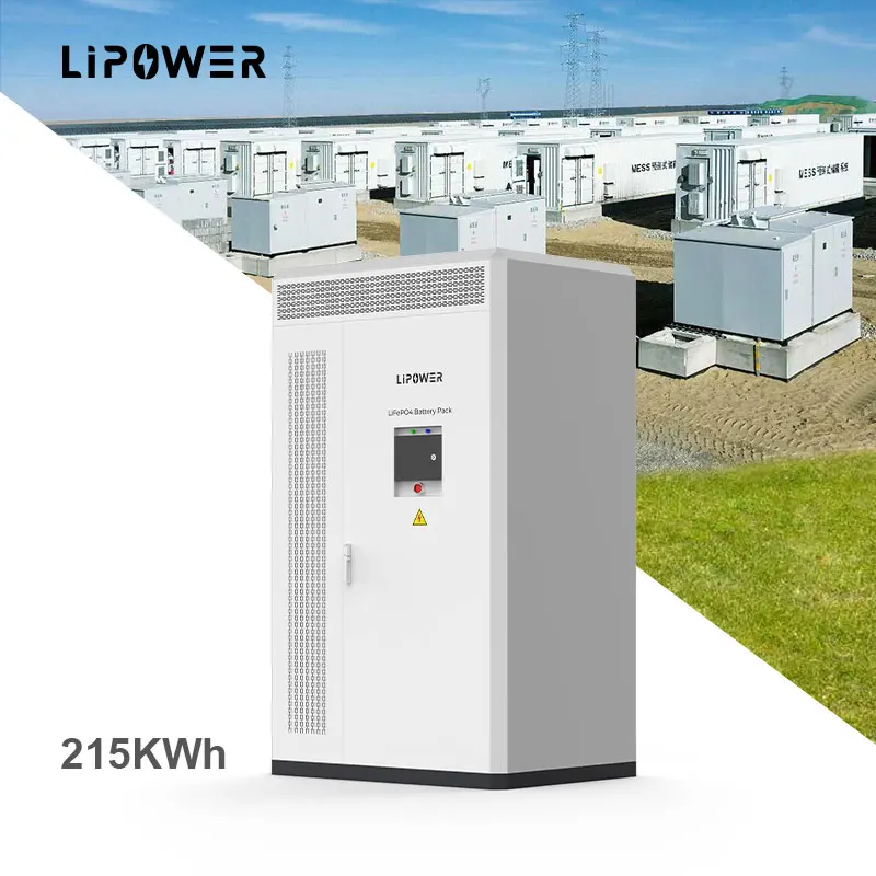 Lipower 100kwh 500kwh 1mwh 2mwh Solar Power System Lithium Battery ...