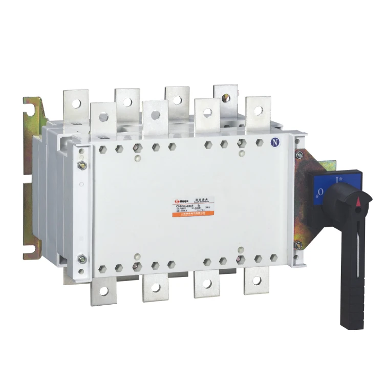 Generator Manual Transfer Switch Load Isolation Changeover Switch 3P 4P ...