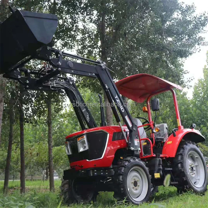 Mini 4wd Articulated Garden Tractors 50hp for Farm & Greenhouse