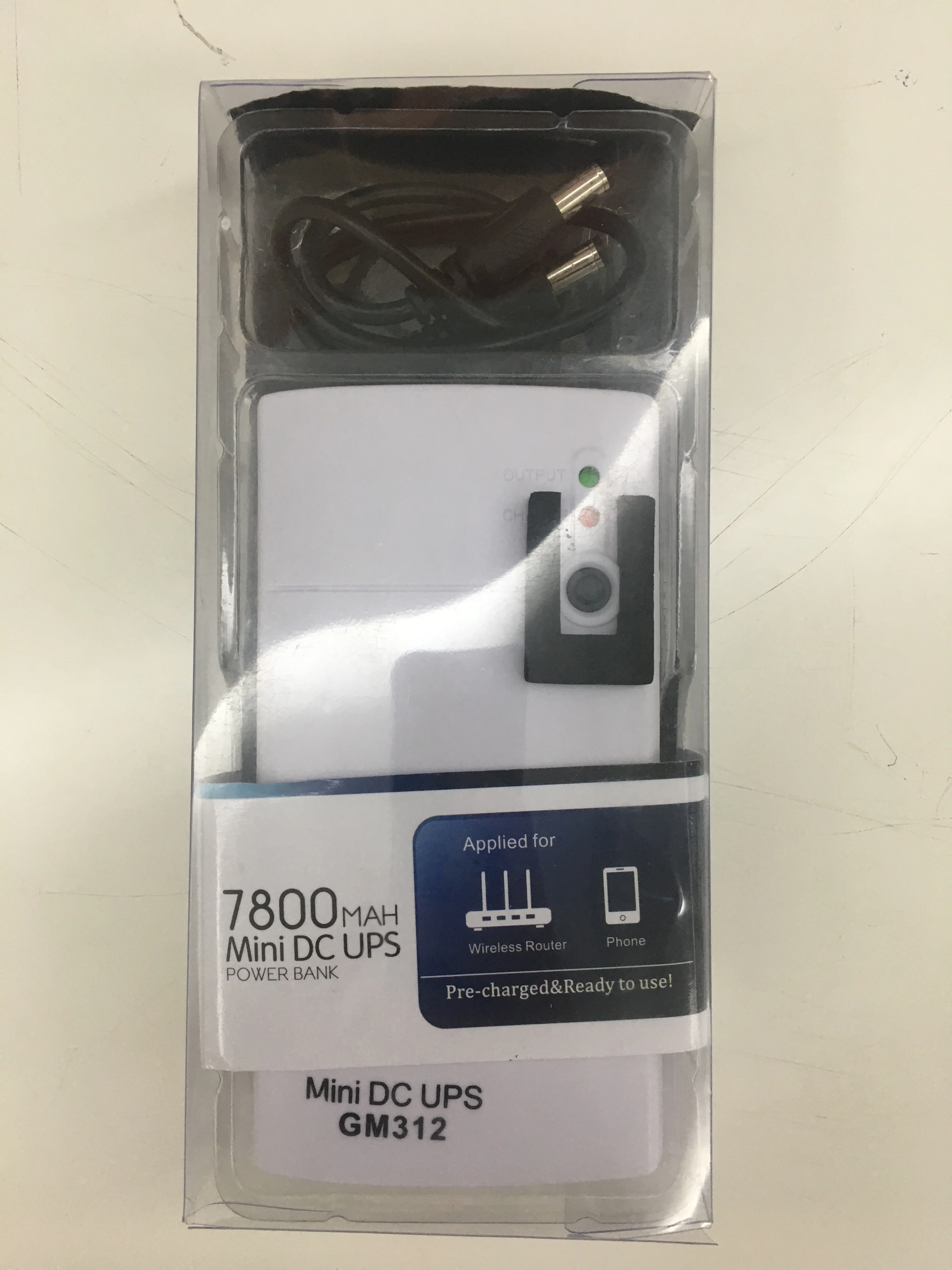 12v Power Supply Dc Ups 12v 2.5a Output And Modem Or Router Use - Buy ...