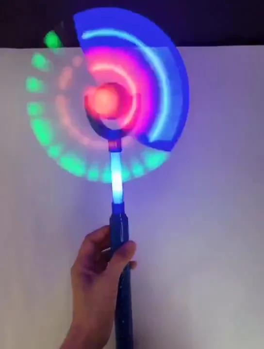 Qy Wholesale Flashing Music Led Lights Windmill New Products Portable ...