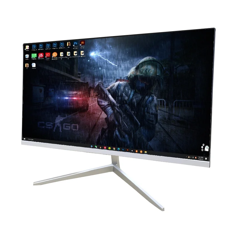 Black Screen Uhd Monitor Inch Gaming 1920*1080 Pc 4k Gaming Mounted ...