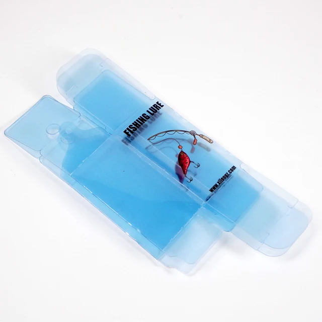 Acid Packing Acetate Pet Pvc Plastic Transparent Folding For Fish Lure ...