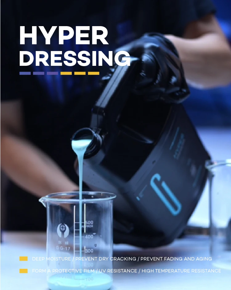 Surainbow Car Care Manufacturer Hyper Dressing Plastic Rubber Polishing ...