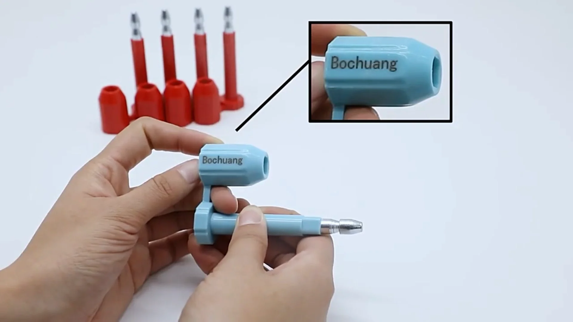 Bc-b301 High Security Bar Code Printing Security Bolt Container Seal ...