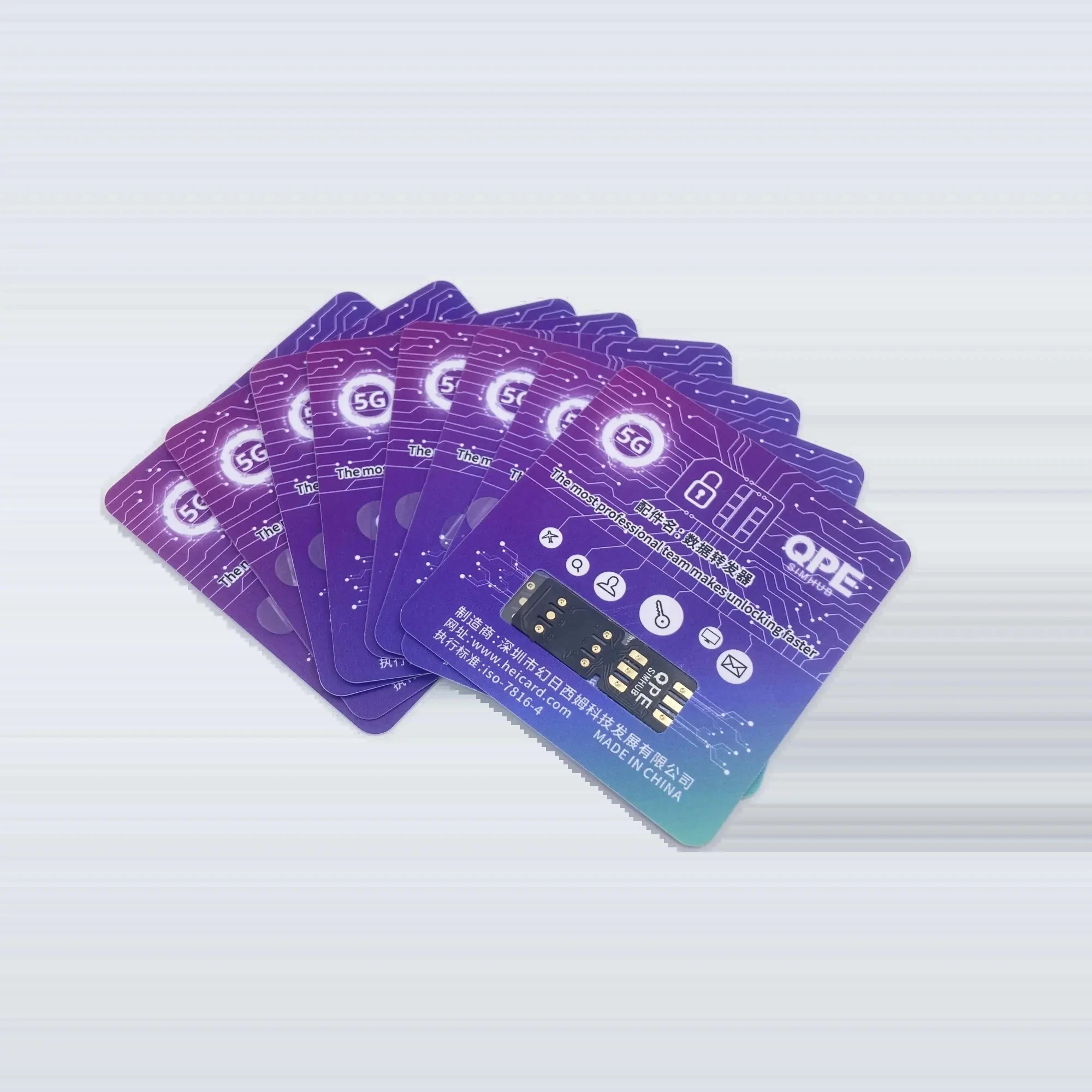 Heicard PPO Sim Card with QPE Esim QR Code for SE3 12 Serie 13 Serie 14 ...