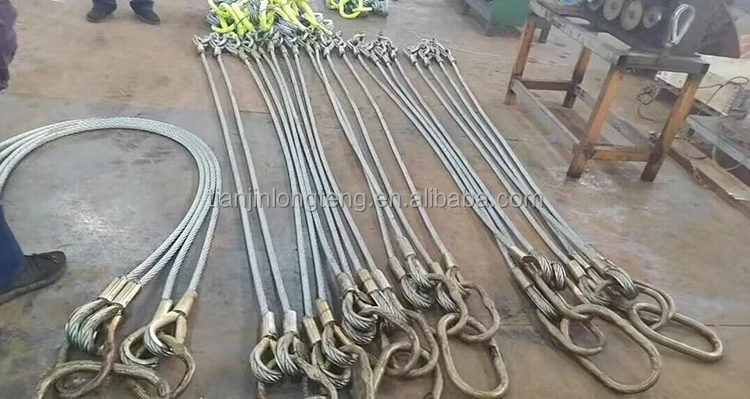 Dnv 2.7-1 Offshore Steel Wire Rope Lifting Sling - Oem Available