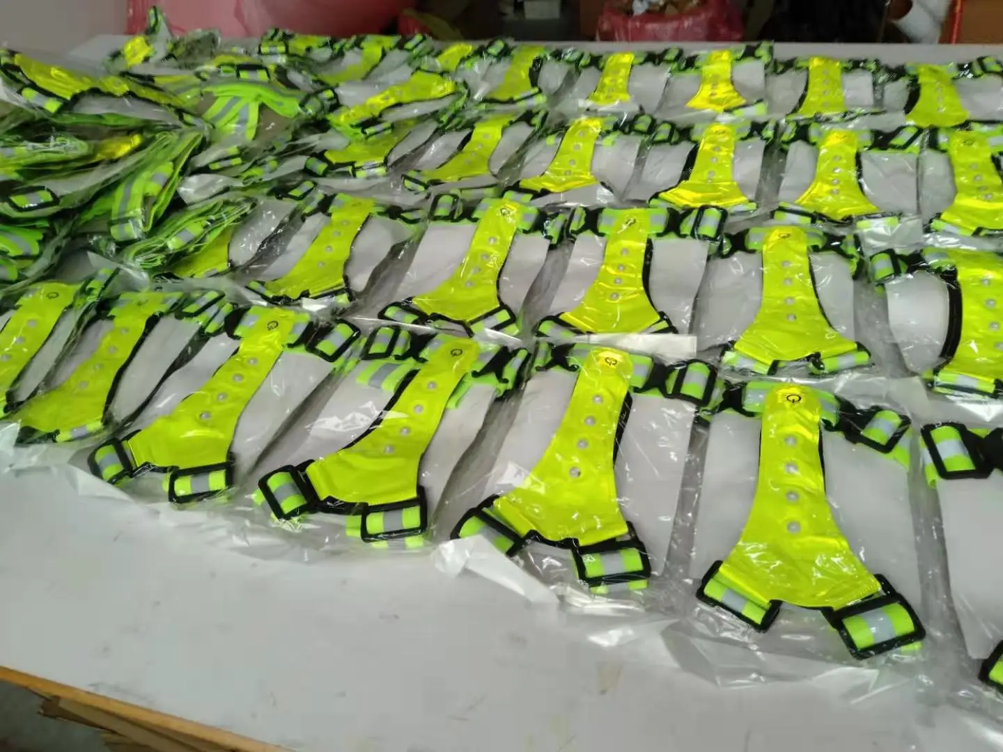 Unisex Durable Waterproof PVC High Reflective Backpack Strap Student ...