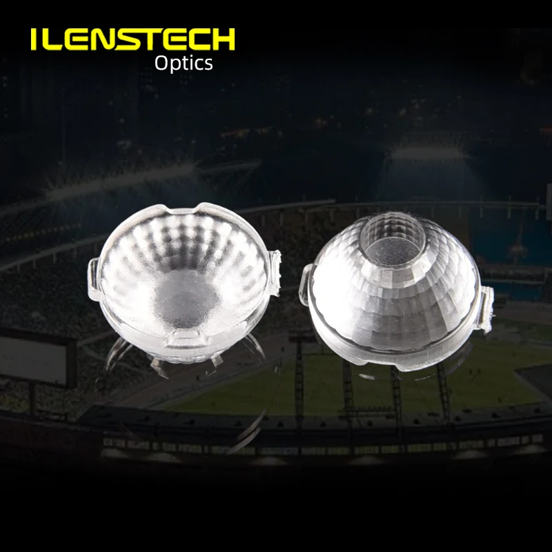 10mm Led Indoor Light Lance Transparent Top Flat 60 Degree Wide Angle ...