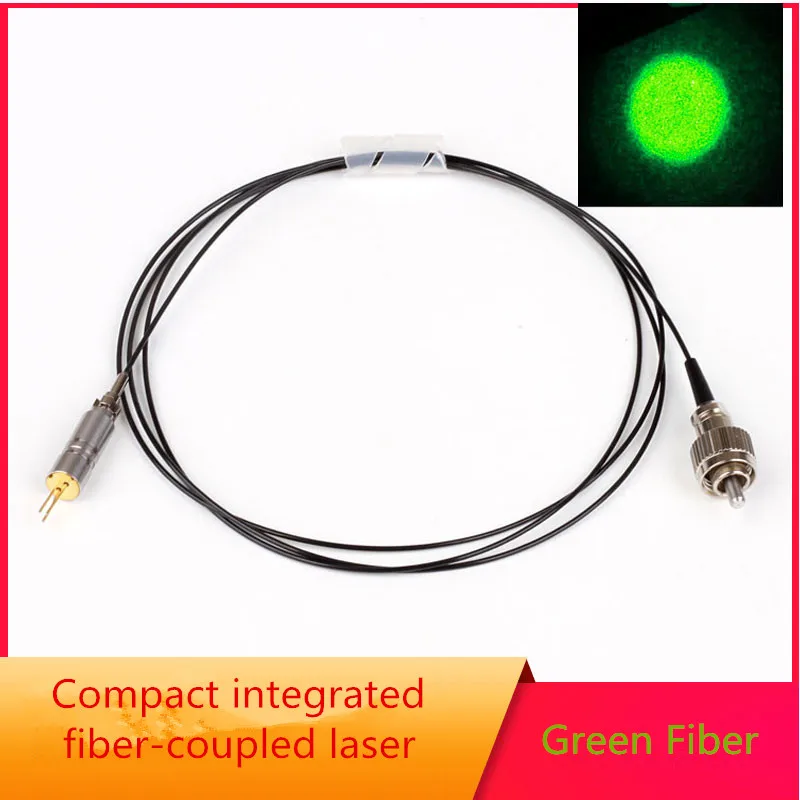 Corning Fibrance 520nm Green Diffusing Fiber Laser Diode Module
