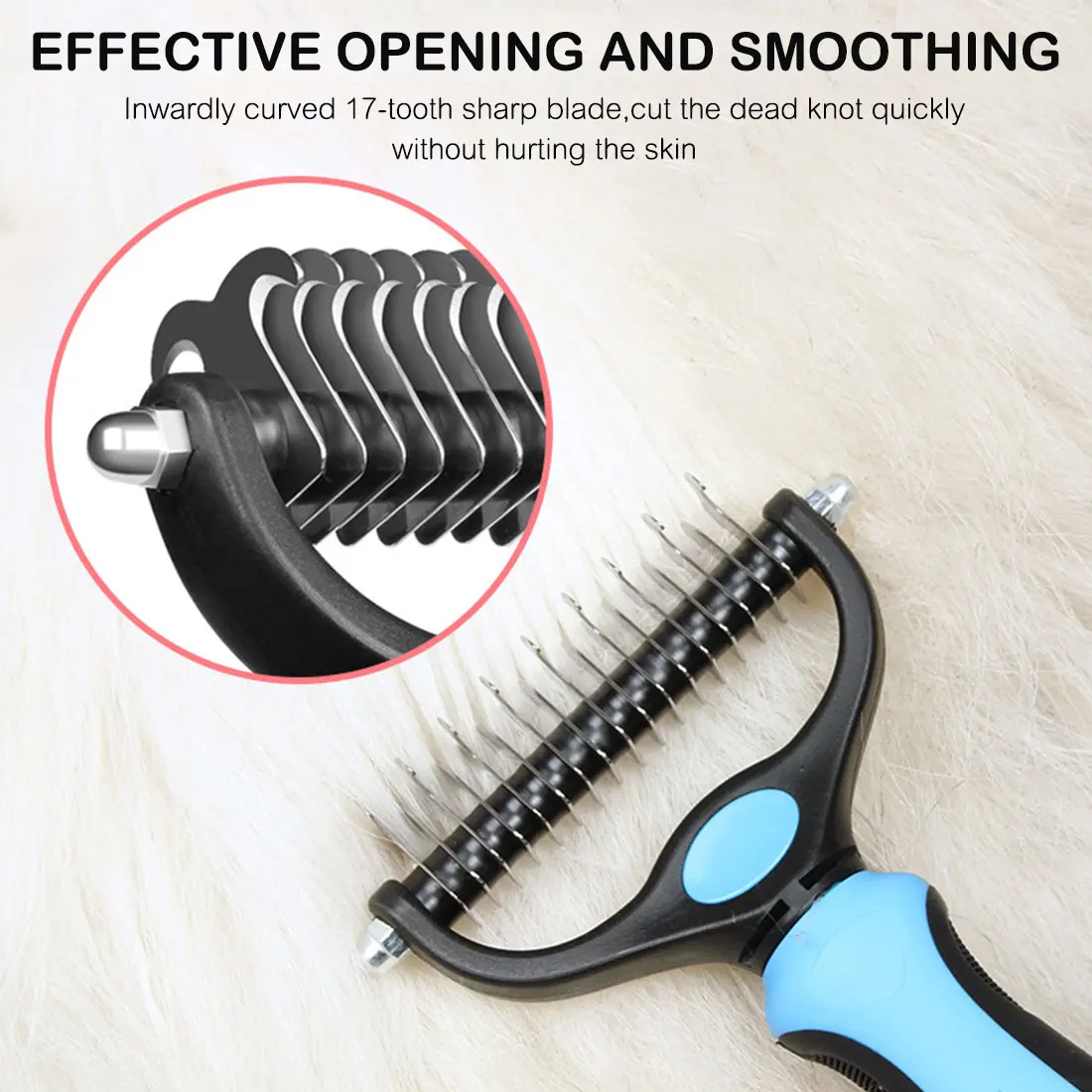 Pet Fur Knot Cutter - Efficient Grooming for Dogs & Cats