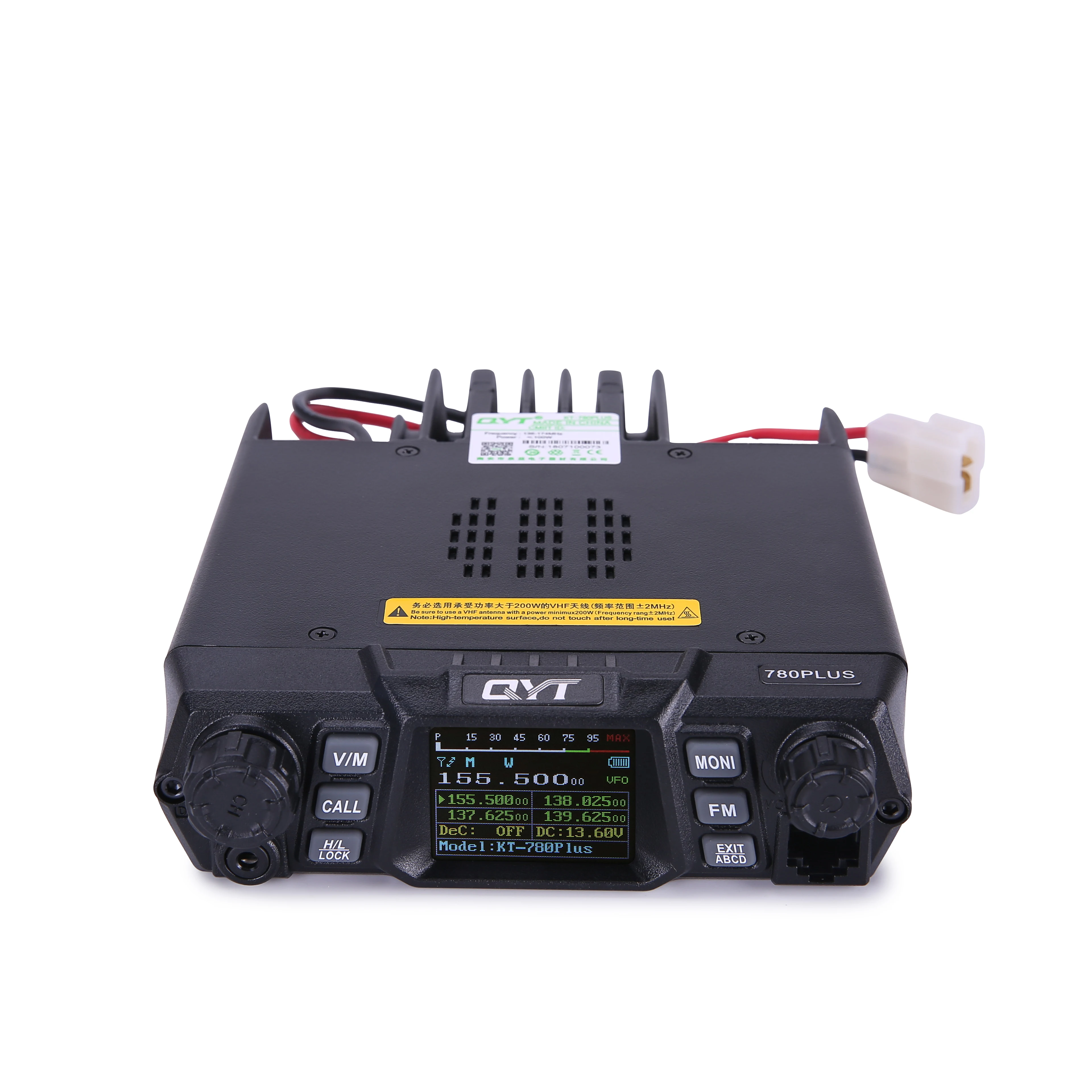 Long Range Mobile Radio Base Qyt Walkie Talkie 100w Single Band Qyt Kt ...