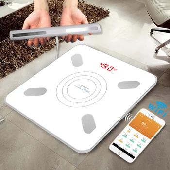 Bmi Mini Floor Electronic Bathroom Electric Household Body Fat Scale ...