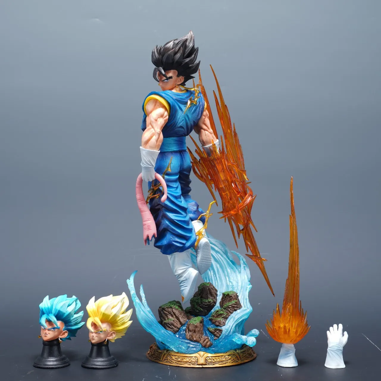 FYQC Dragoned Ball 2D 2nd Generation Cloud & Bejita Anime PVC Figurine ...