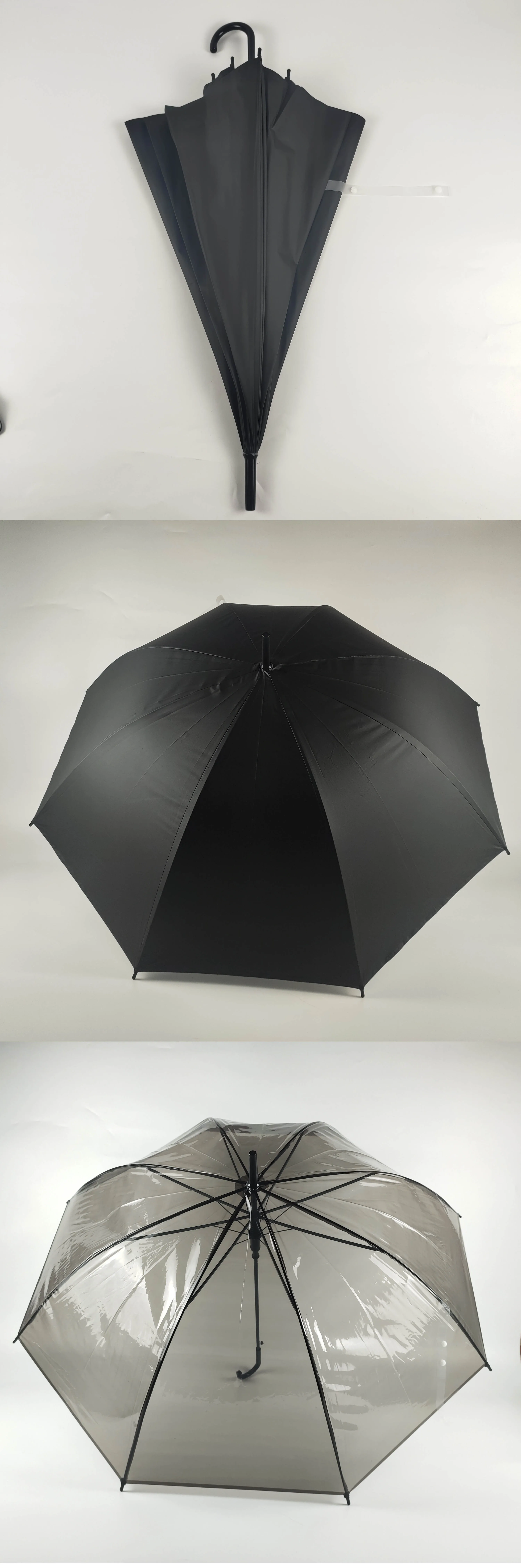 Customizable Umbrellas - DD761 Transparent PVC Kids Parasol