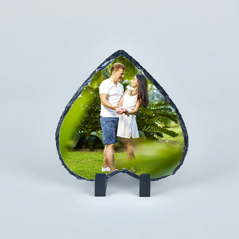 Usa Warehouse Sublimation Slate Blanks Plaque Diy Picture Photo Rock ...