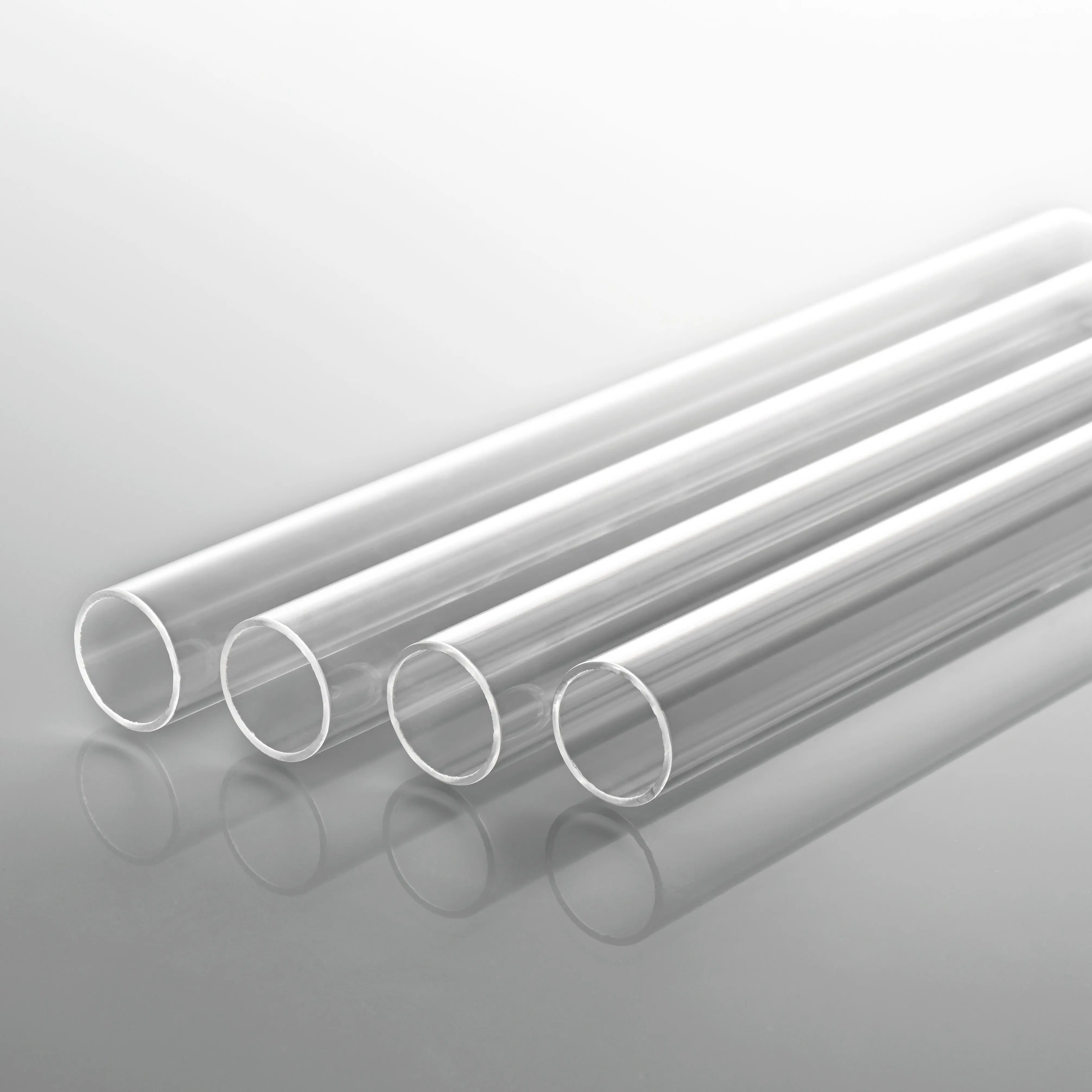 SUCCESS High Purity Quartz Glass Pipe - Clear & Durable