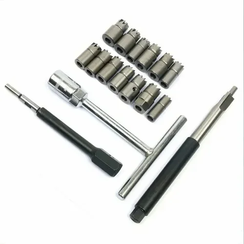 INPOWER MACHINE L-D048 17-Piece Injector Seat Tool Set 902g| Alibaba.com
