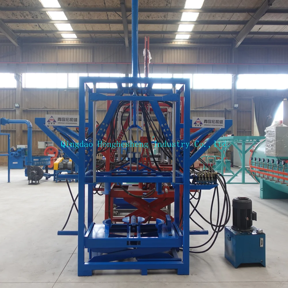 Hydraulic Tire Doubling Machine/ Tire Opener /Tire Loader for Waste ...
