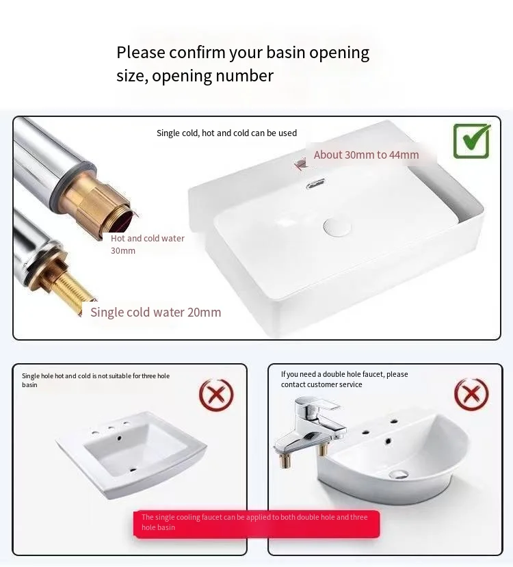 Wall Mounted Concealed Basin Taps Mixer Face Basin Single Handle Brass ...