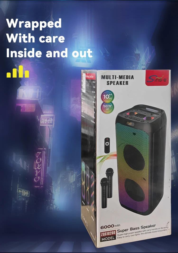 Party with Sing E Partybox - Powerful Portable Bluetooth Speakers