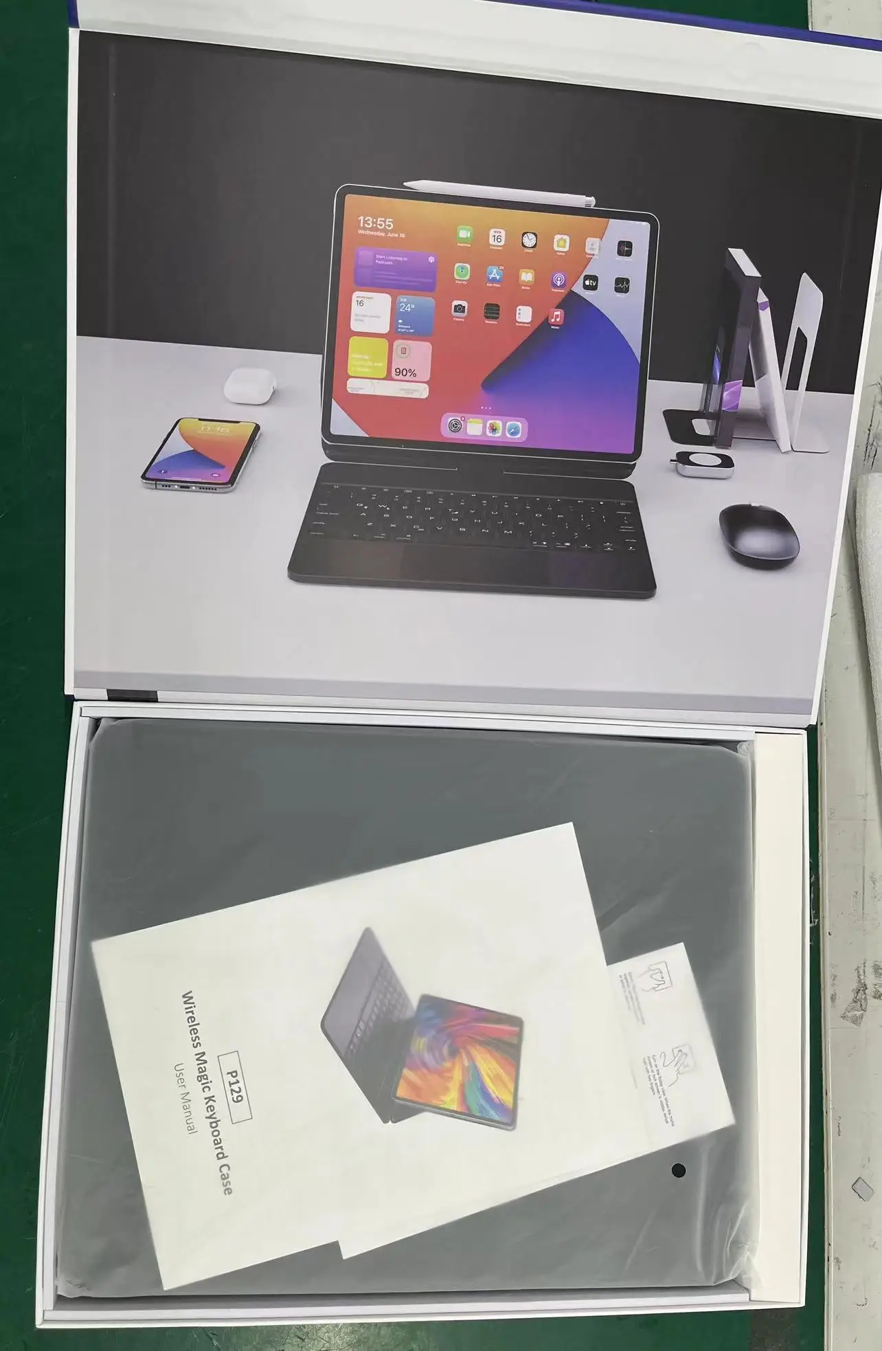 Magic Keyboard With 360 Degree Rotating Keyboard Case For Ipad Pro 11 ...