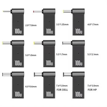 Laptop Charging Adapter Female Type C To Male Dc Barrel Jack Plug ...