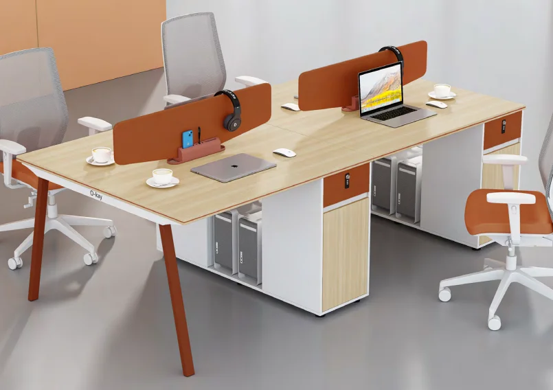 Modern Desk Design Modular 2/4/6 Person Office Workstation - Buy Modern ...