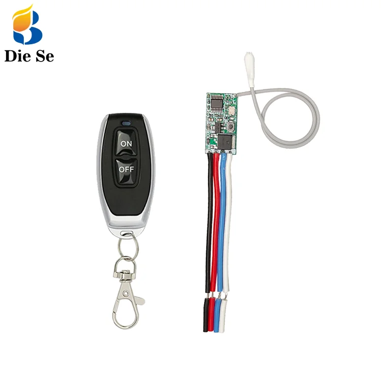433mhz Wireless Remote Control Micro Switch for DIY Lights