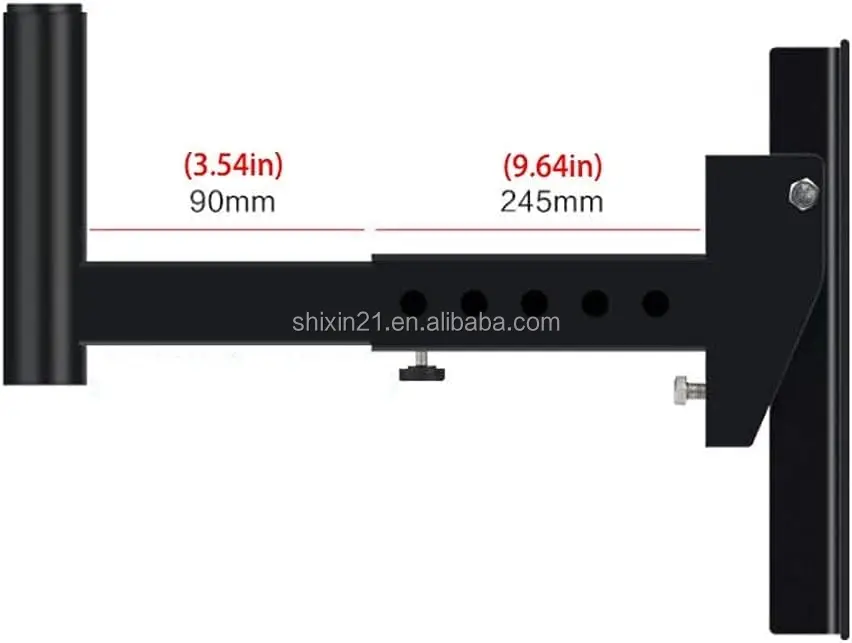 Entertainment Center Shelves Speaker Wall Bracket Audio Bracket Media ...