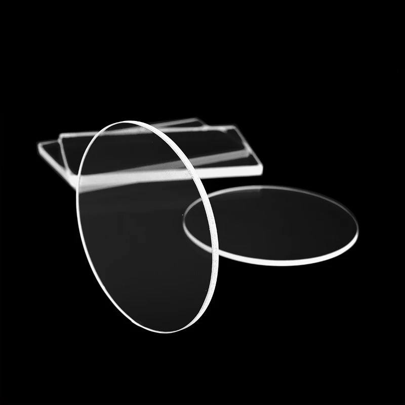 Custom Quartz Glass Window Piece - High Temperature Resistant