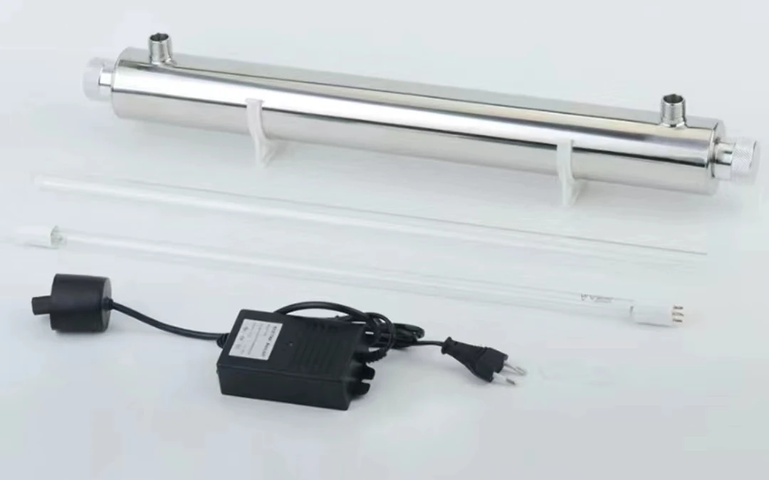55W UV Lamp SS 304 Stainless Steel UV Water Sterilizer