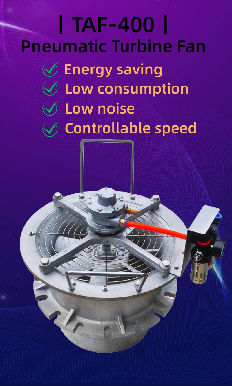 IMPA 591447 Pneumatic Driven Turbine Fan - Efficient Gas Freeing
