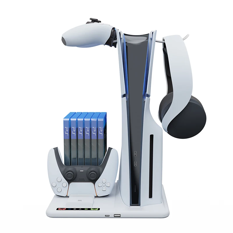 New Ps5 Slim Multi-functional Cooling Stand With 2 Ps5 Joystick ...